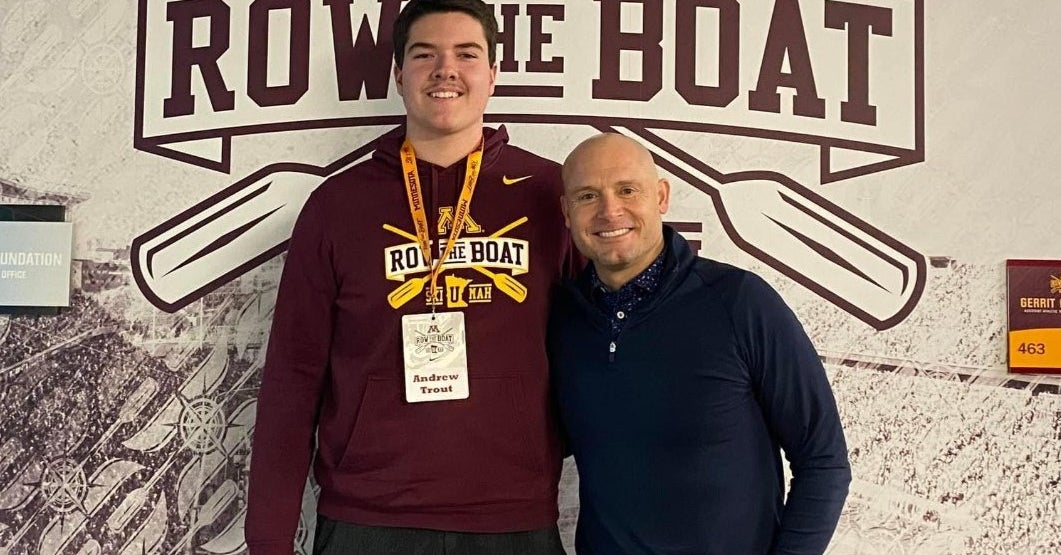 Minnesota Football is now at the top for 2026 Rocori OL Andrew Trout
