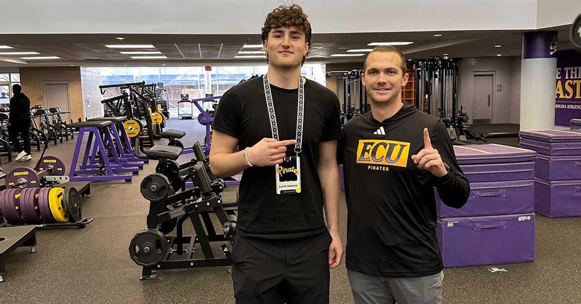 TE recruit Kaleb Morrow feeling like a priority after return visit to ECU