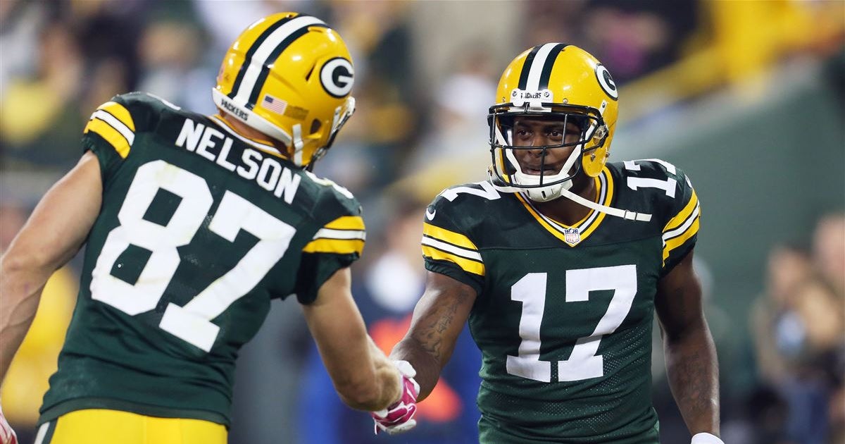 Davante Adams works out with Jordy Nelson