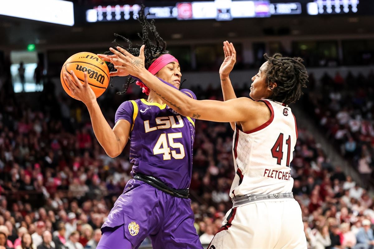 Many lessons learned as LSU falls 88-64 to top-ranked South Carolina