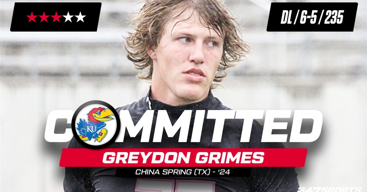 Kansas flips Baylor commit Greydon Grimes