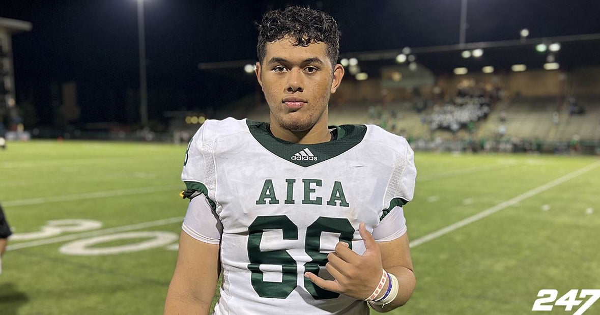 Fall Weekend Report: 2024 OL Preston Taumua