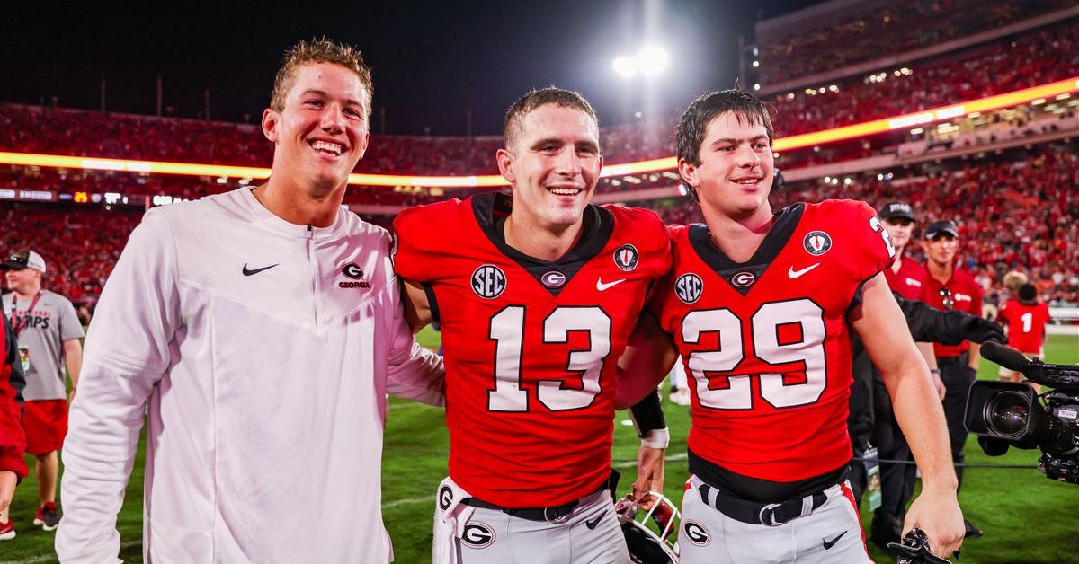 Georgia quarterback Stetson Bennett shares how his fade haircut came to be