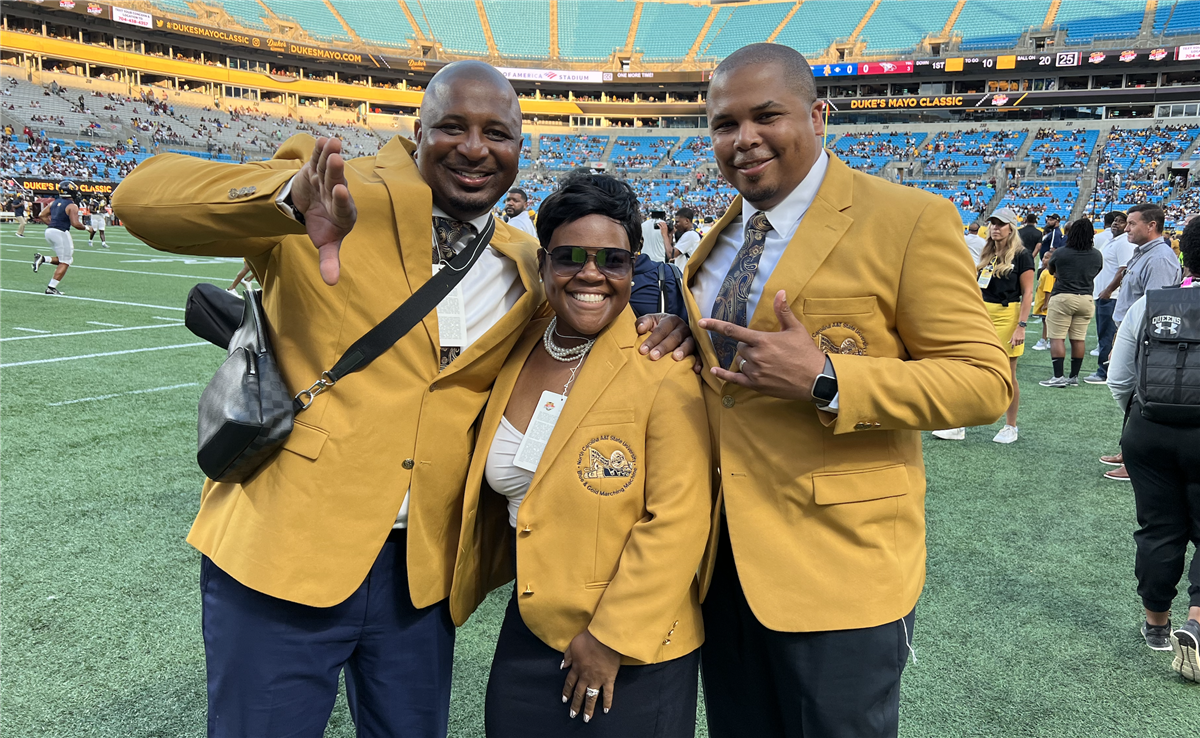 Watch: N.C. A&T's Blue and Gold Marching Machine's Unversity Stage Band ...