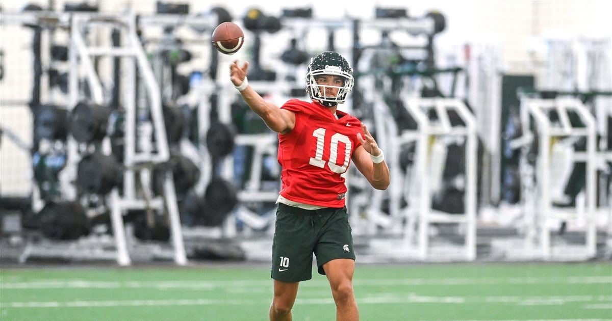 How Michigan State QB Payton Thorne is approaching matchup against his ...