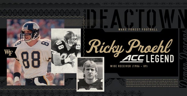 Ricky Proehl Named Wake Forest’s 2022 ACC Football Legend