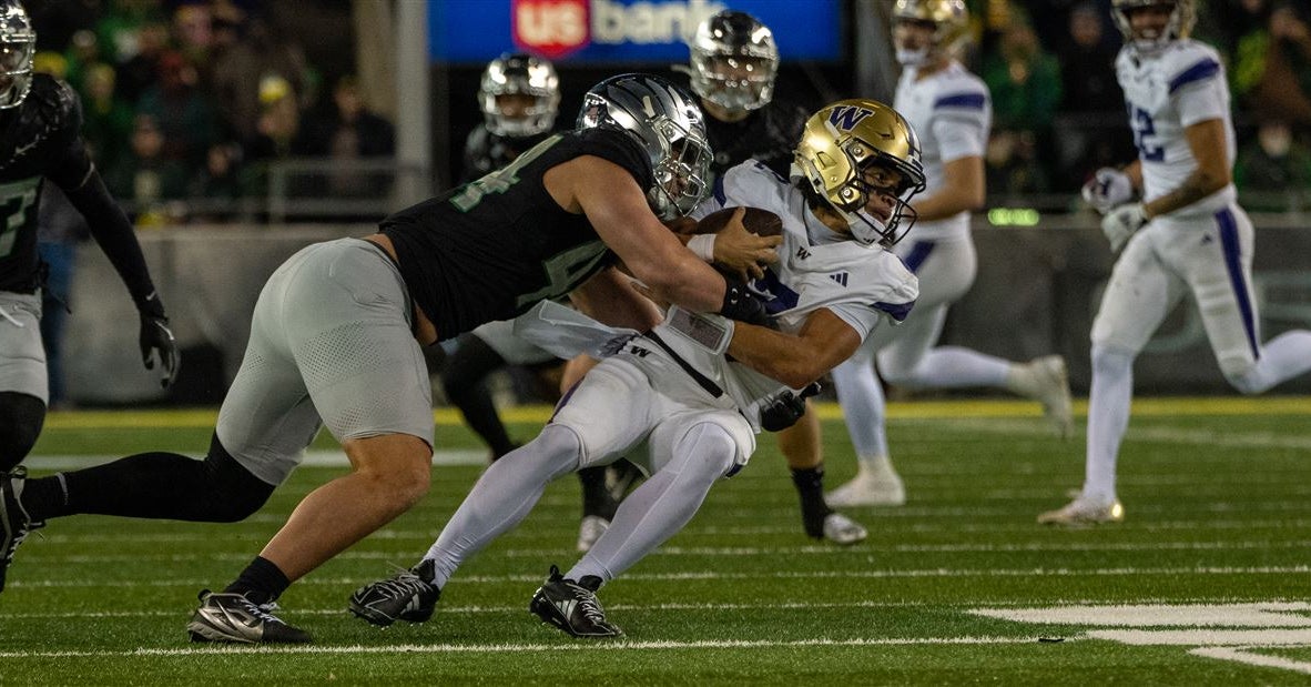 Oregon vs. Washington set for 12:30 PM kickoff on CBS in Seattle