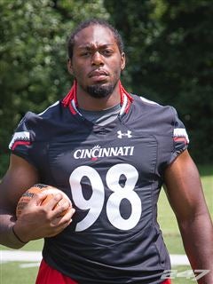 Lyndon Johnson, Cincinnati, Strong-Side Defensive End