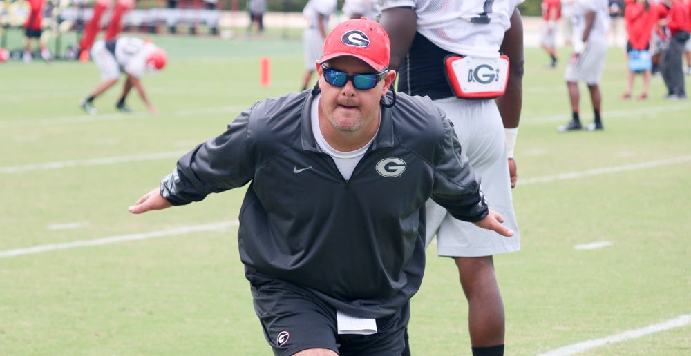 VIDEO: Georgia OLBs coach Kevin Sherrer speaks with media