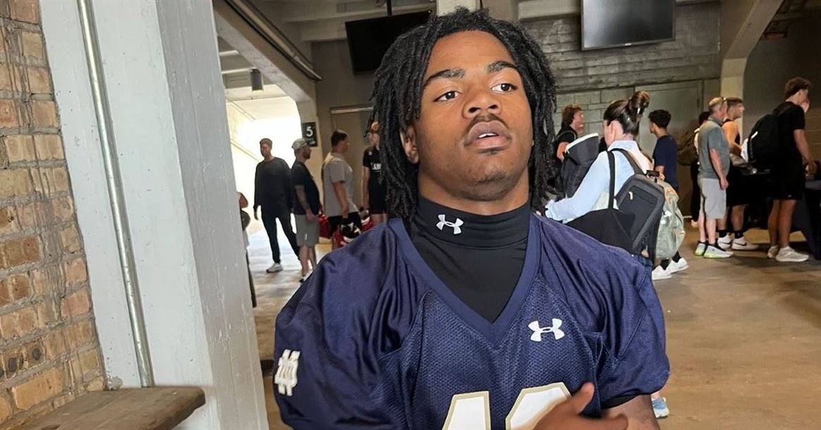 2027 RB Andyriq Thomas Overcomes Obstacles to Compete at Notre Dame