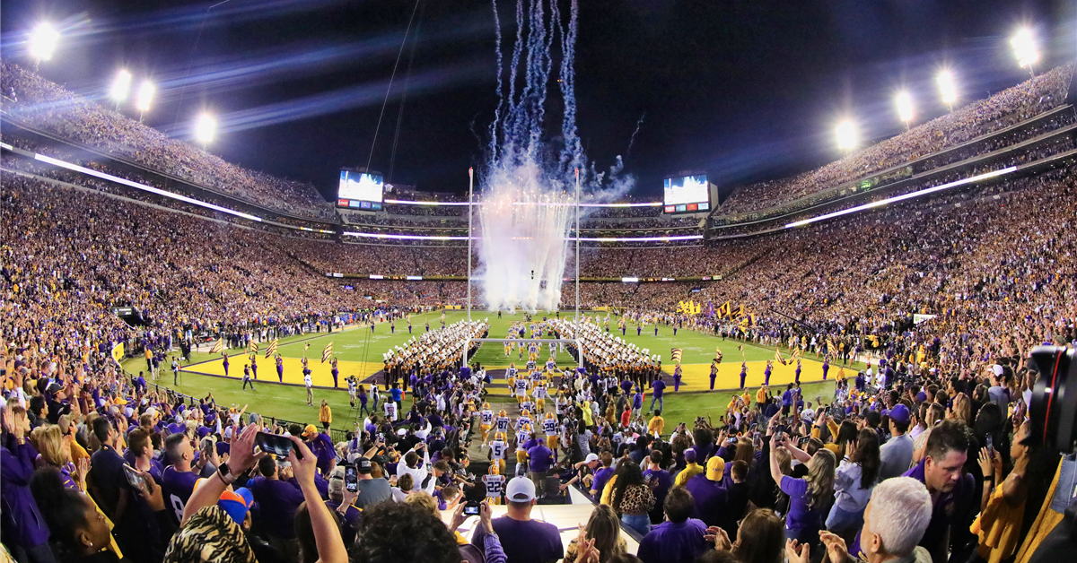 LSU, Penn State highlight College Football 25's toughest places to play
