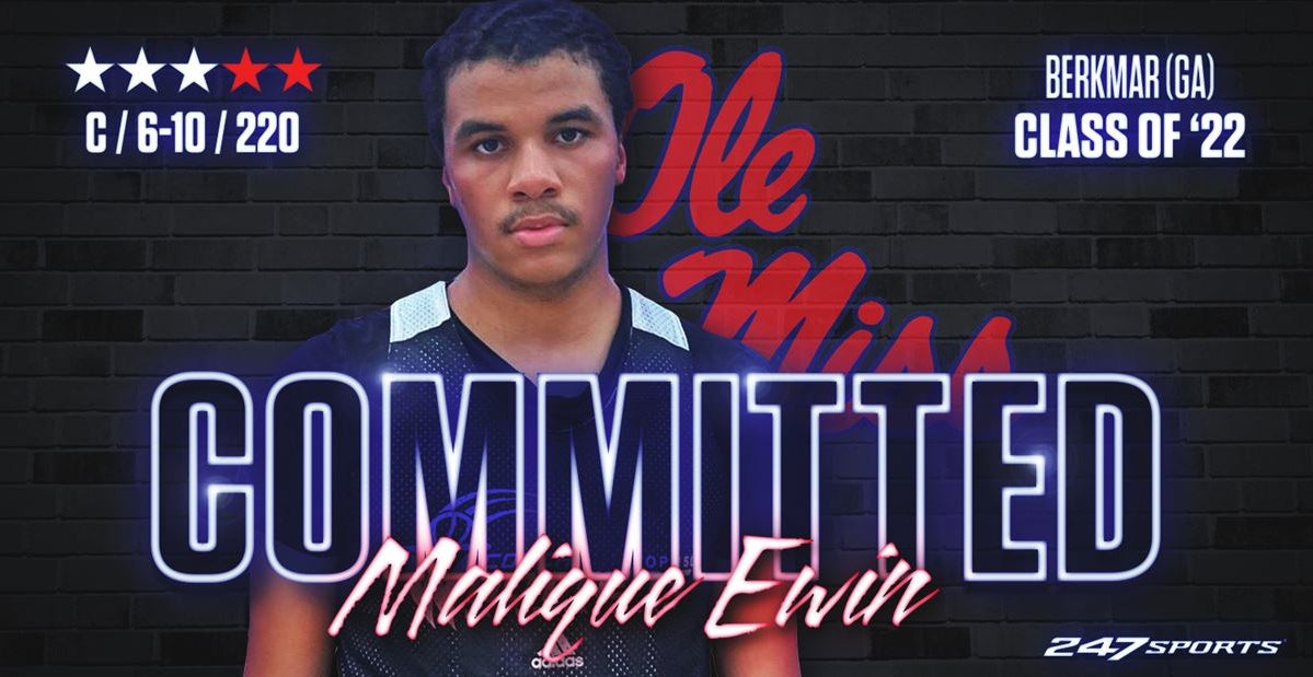 Talented three-star big man Malique Ewin commits to Ole Miss