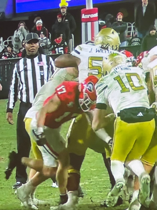 Calling it now that the refs will screw us