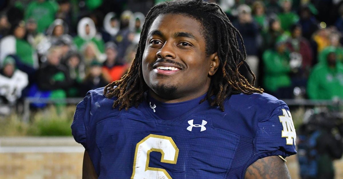 Tony Jones Jr. Scores Again, This Time With a Notre Dame Degree