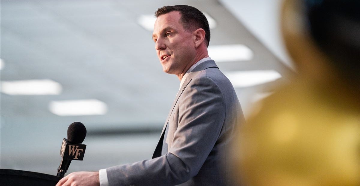 A Discussion with Wake Forest football coach Jake Dickert