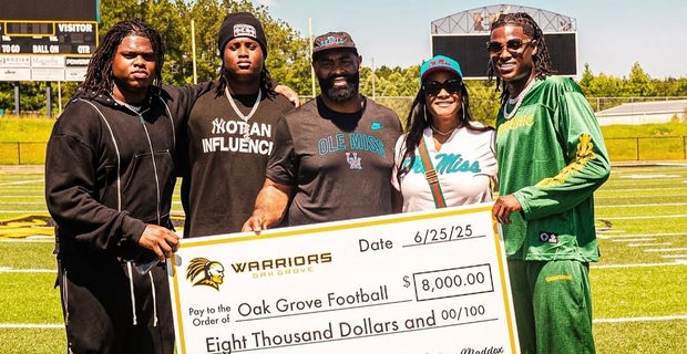 Ole Miss’ AJ and Andrew Maddox give back to Oak Grove