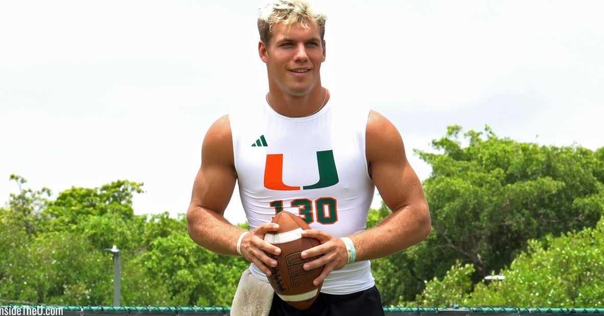 VIDEO: 2026 QB Tait Reynolds at Miami prospect camp