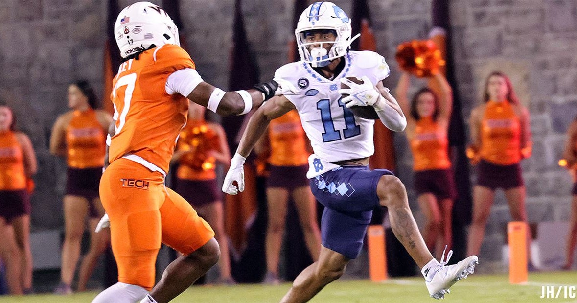 WATCH: UNC's Josh Downs Goes Off in Sophomore Debut