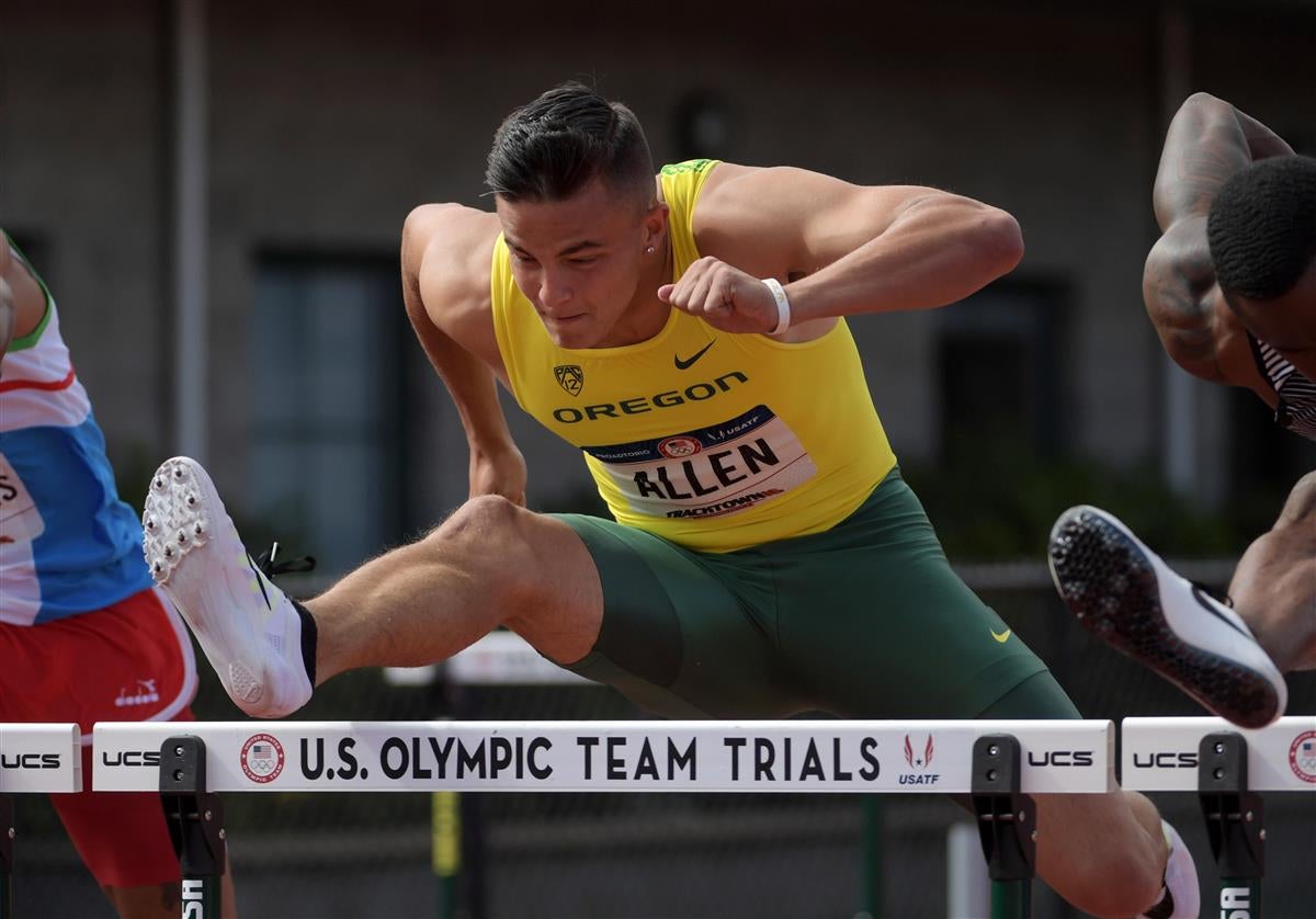 Devon Allen's Photo Finish in 110m Hurdles