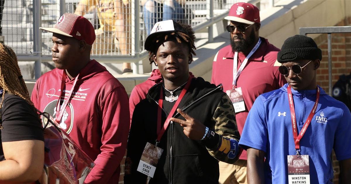 Top247's No. 2 2024 RB Stacy Gage enjoys Florida State visit