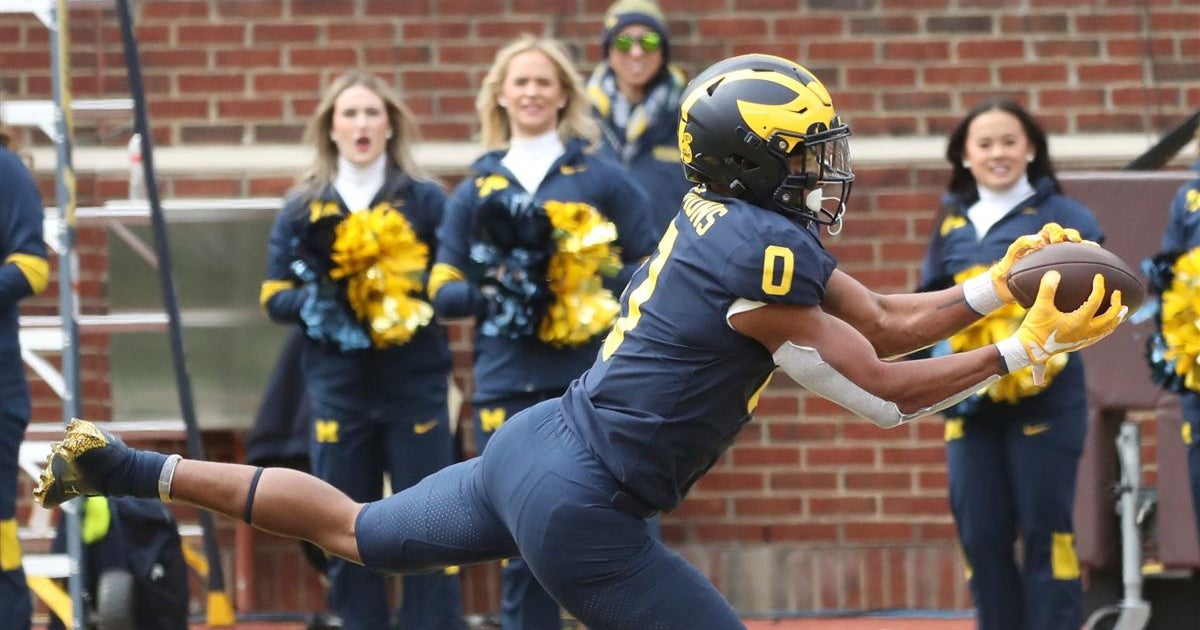 Michigan football: Darrius Clemons, freshman WR, gets buzz from Big Ten ...