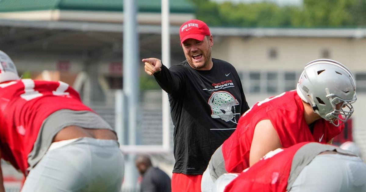 Ohio State OL coach Justin Frye on Carson Hinzman, Josh Fryar, Tegra ...