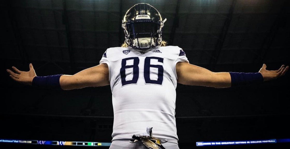 Top247 TE Jackson Bowers checks out Washington