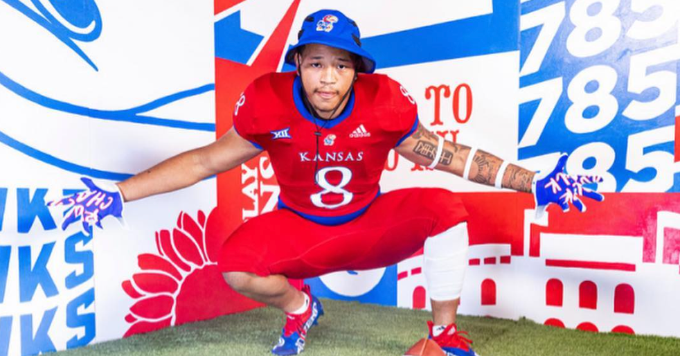 KU football OV 'set the bar really high' for Texas DL Bear Anderson