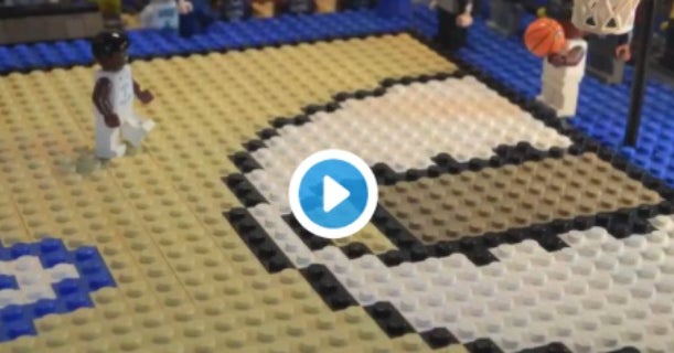 Video: UNC fan recreates Villanova title buzzer-beater in Legos