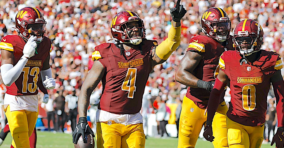 NFL Cougs: Frankie Luvu explodes for monster game in Commanders' win