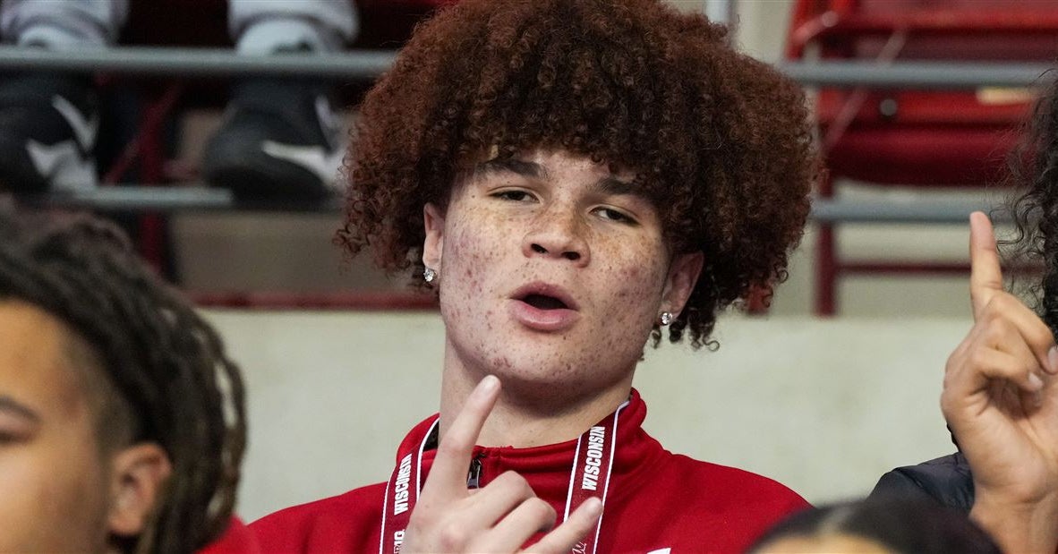 Top WR Target Zachary Washington Gets Answers at Wisconsin's Junior Day
