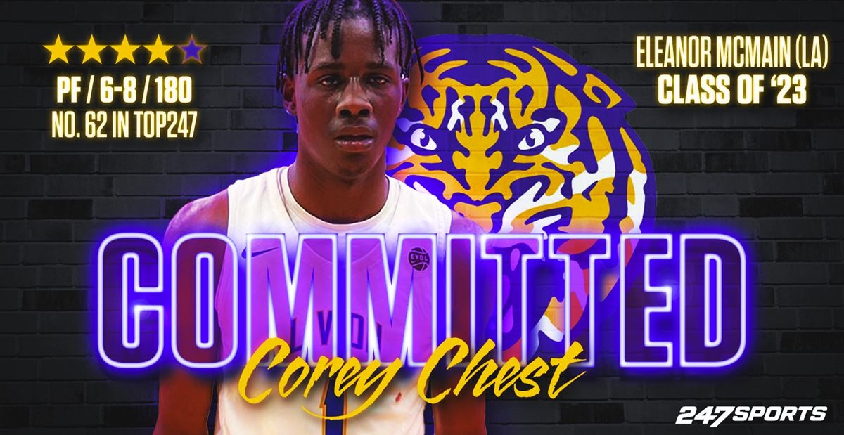 Four-star forward Corey Chest decides to stay home and commit to LSU