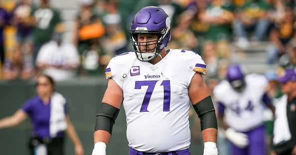 Riley Reiff 'expects to be cut' by Vikings due to contract