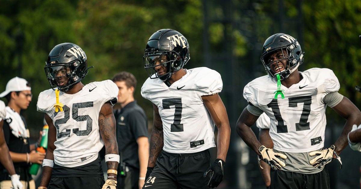 Lock it in — Wake Forest Football depth chart decisions you can write ...
