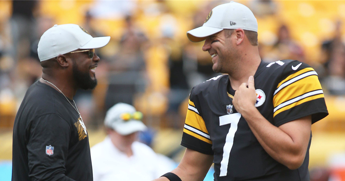 Big Ben, Joe Haden celebrate Mike Tomlin's extension