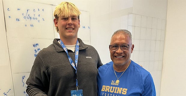 Bruin OL target Garrison Blank checks out UCLA