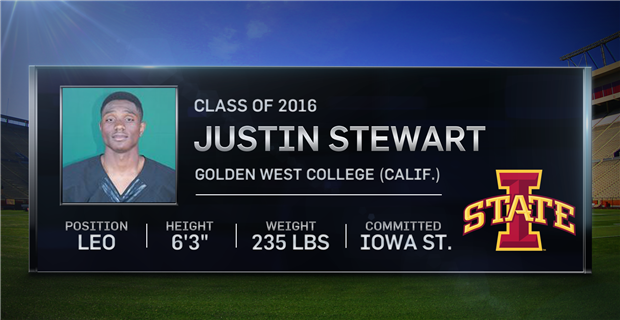 Iowa State Adds D-Line Depth With Stewart