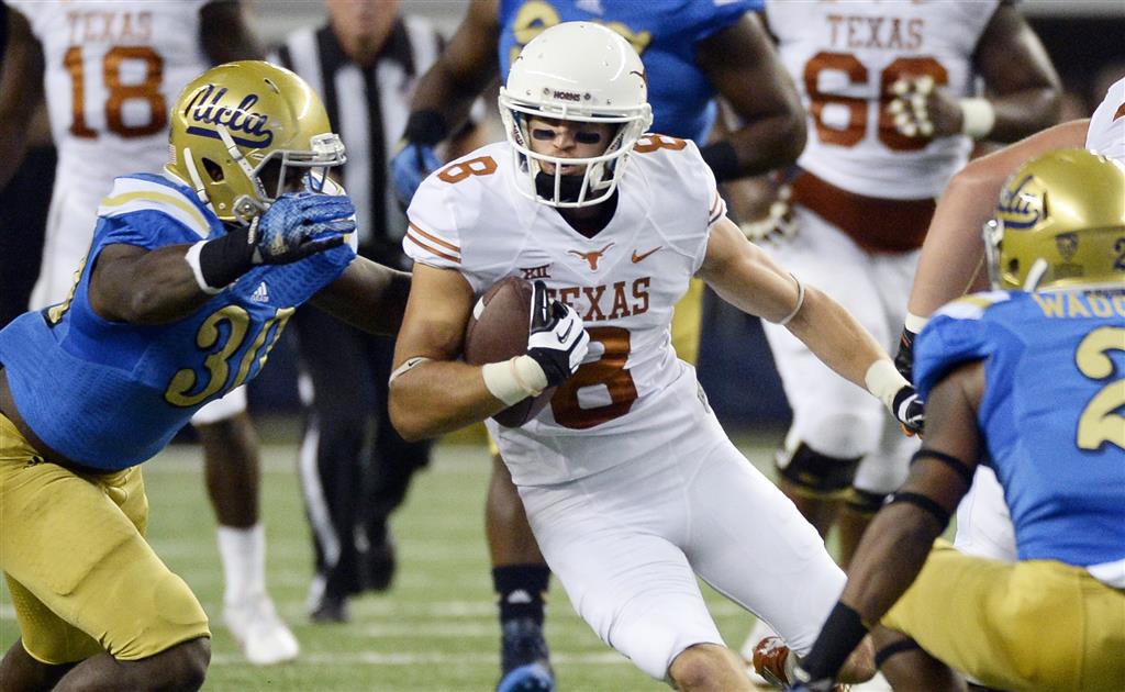 Jaxon Shipley now sixth all-time at Texas in career catches