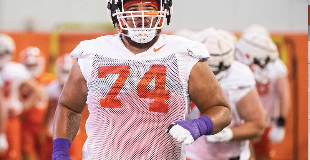 OL Marcus Tate discusses elevated play under Thomas Austin