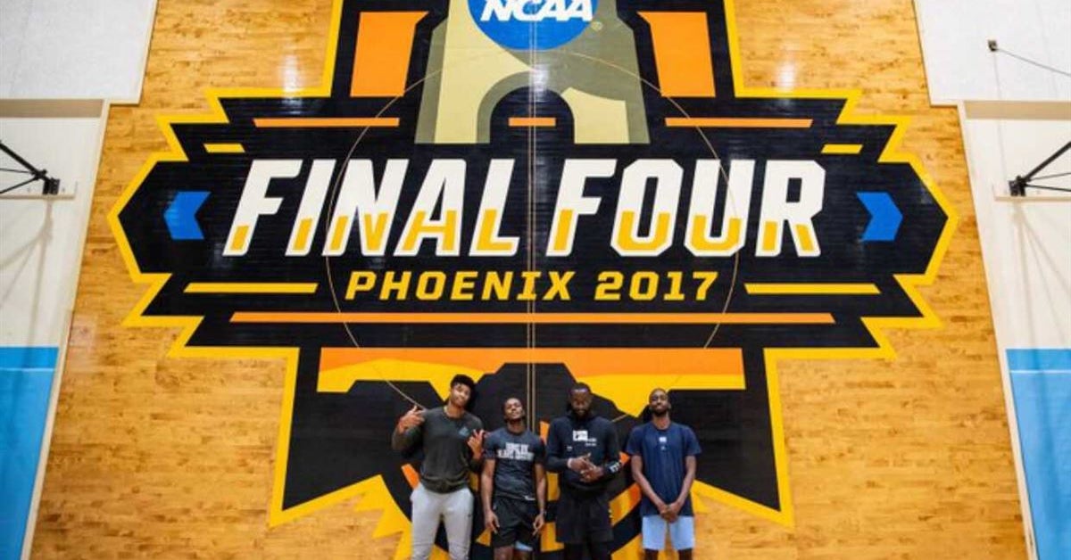 LOOK: UNC Adds 2017 Final Four Court to Practice Gym
