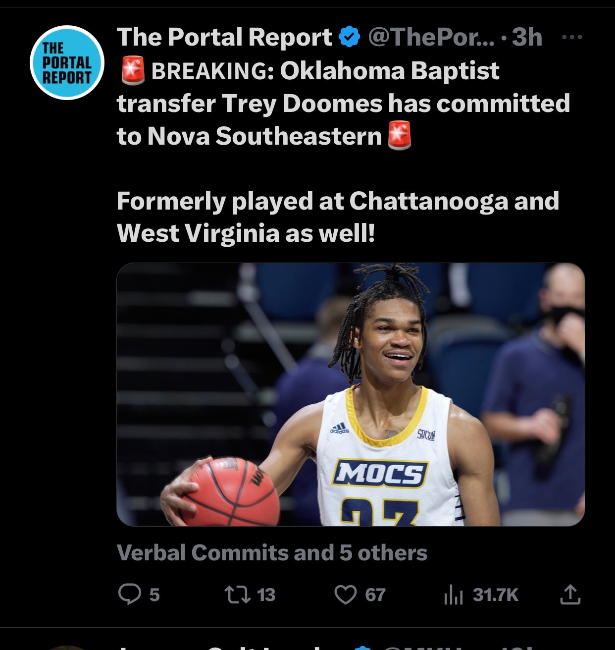 Former G - Trey Doomes