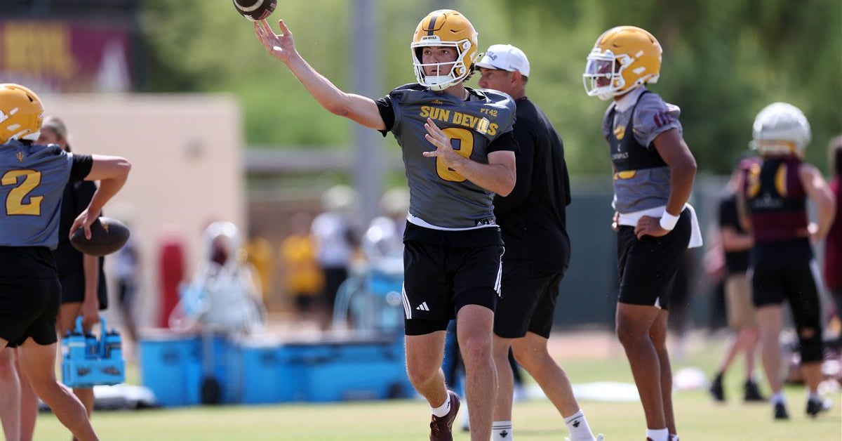 Video: ASU quarterback skill development