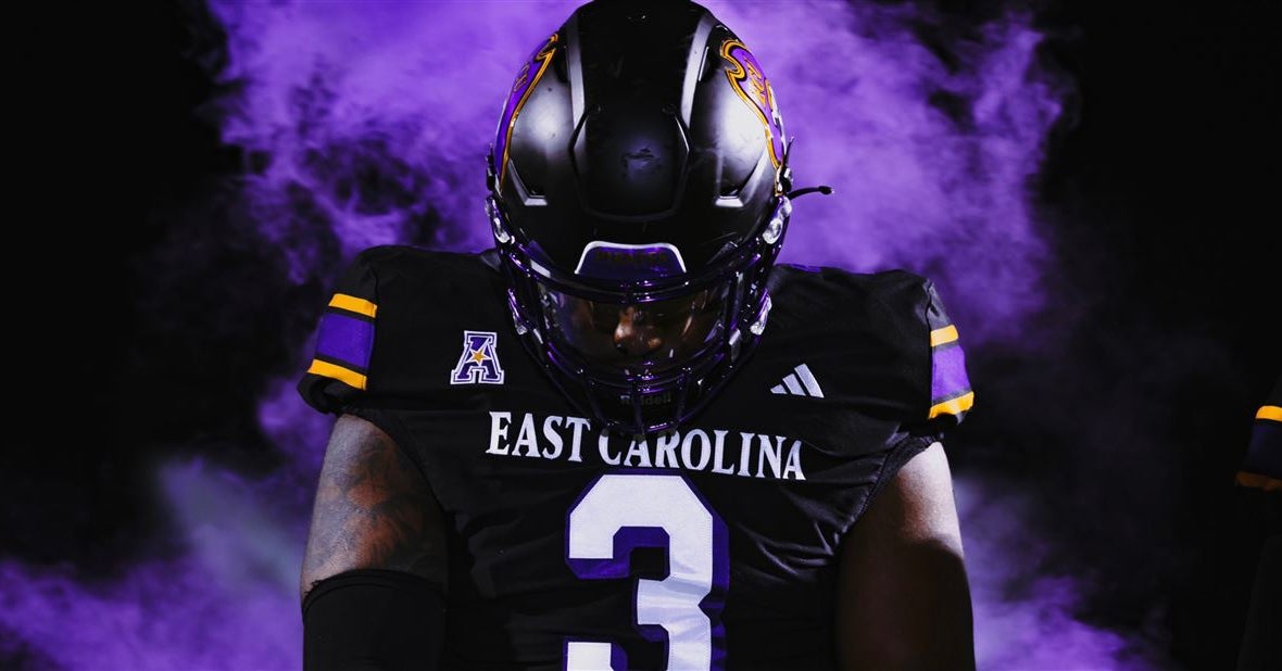 ECU reveals new black uniforms for Thursday night game