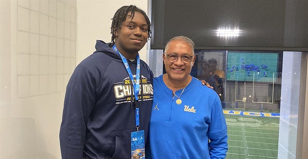 UCLA OL Target Demetri Manning Meets New Bruin Staff