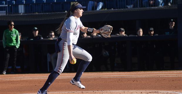 Auburn Softball Pitches Pair Of Shutouts On Opening Day