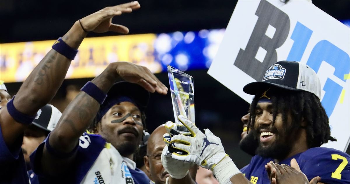 Michigan RB Donovan Edwards hopes to split carries evenly with Blake ...