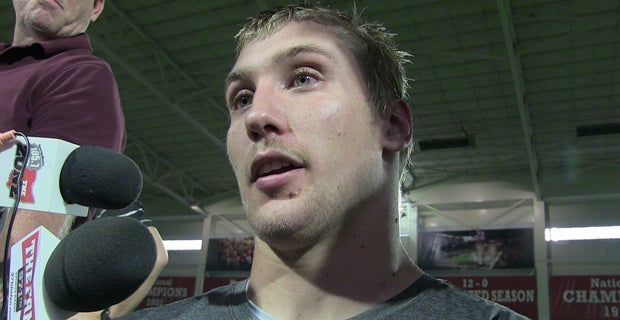 Watch: Borland declares himself fit on eve of Penn State tussle