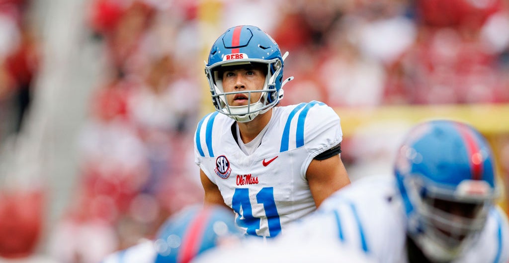 Ole Miss kicker Caden Davis semifinalist for Lou Groza Award