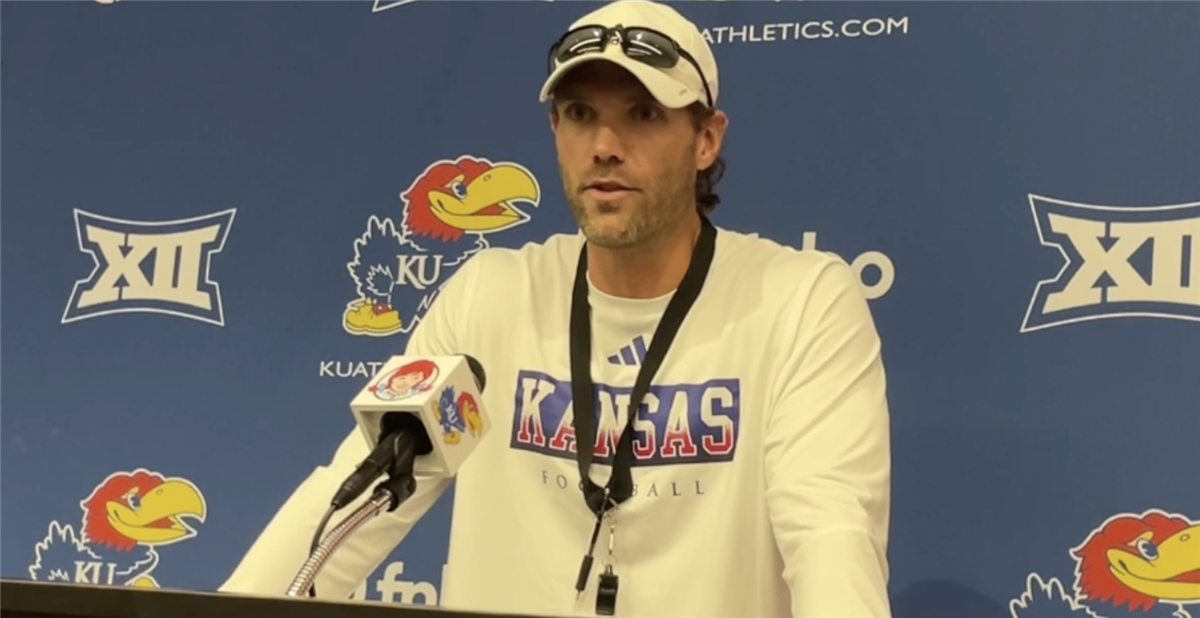 WATCH: Matt Gildersleeve, Jim Zebrowski discuss KU's preseason camp as ...