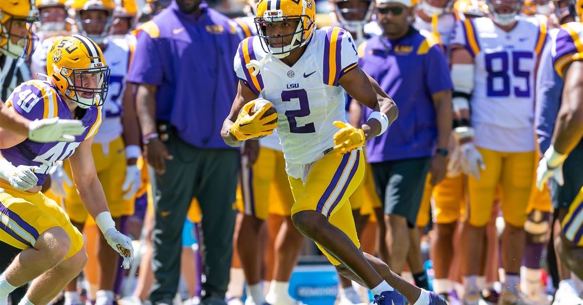 How Kyren Lacy is setting himself up to be WR1 at LSU in 2024